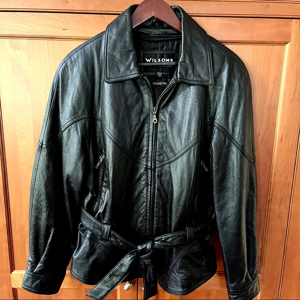 Ultra Insulated Genuine Leather Jacket By Wilson’s Le… - Gem
